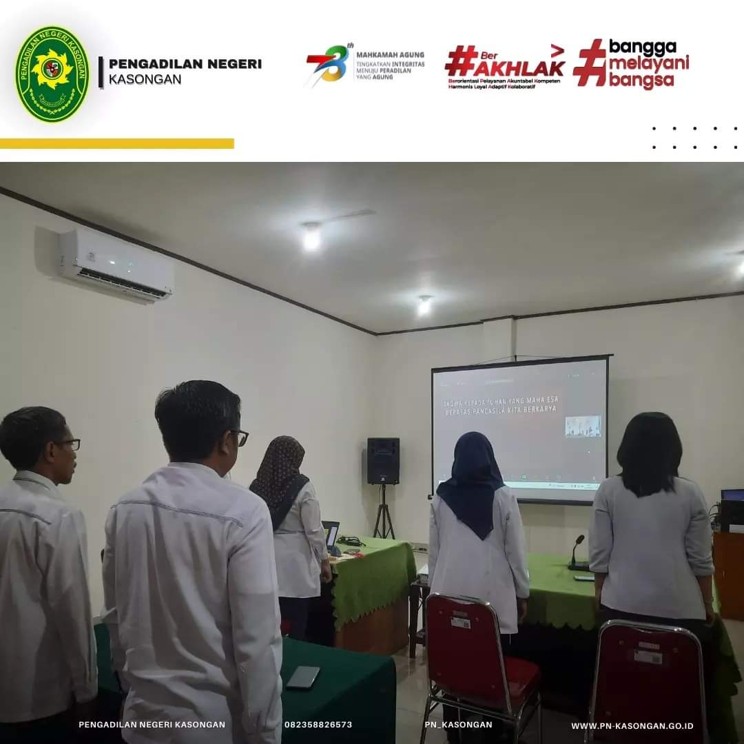 Sosialisasi Template Putusan secara Daring